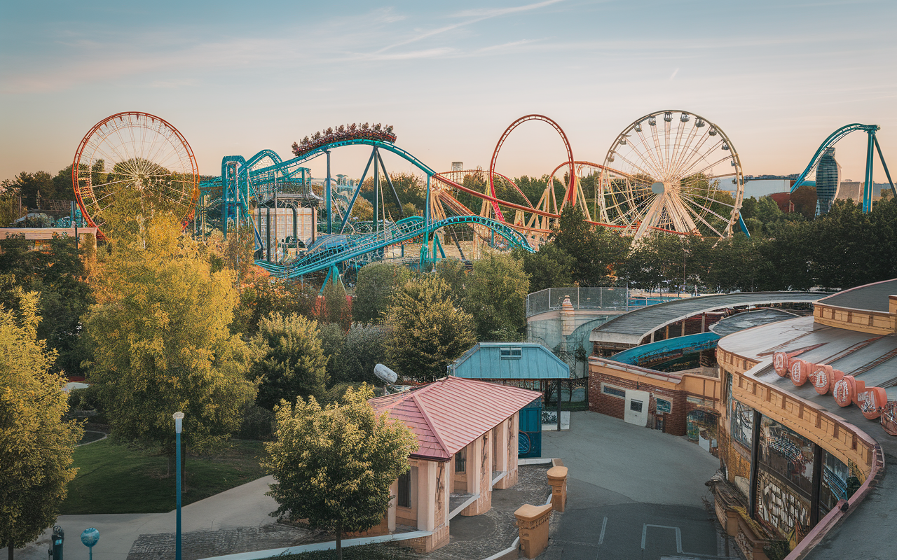 Parcs d'attractions en France : mystères du parc d'amusement